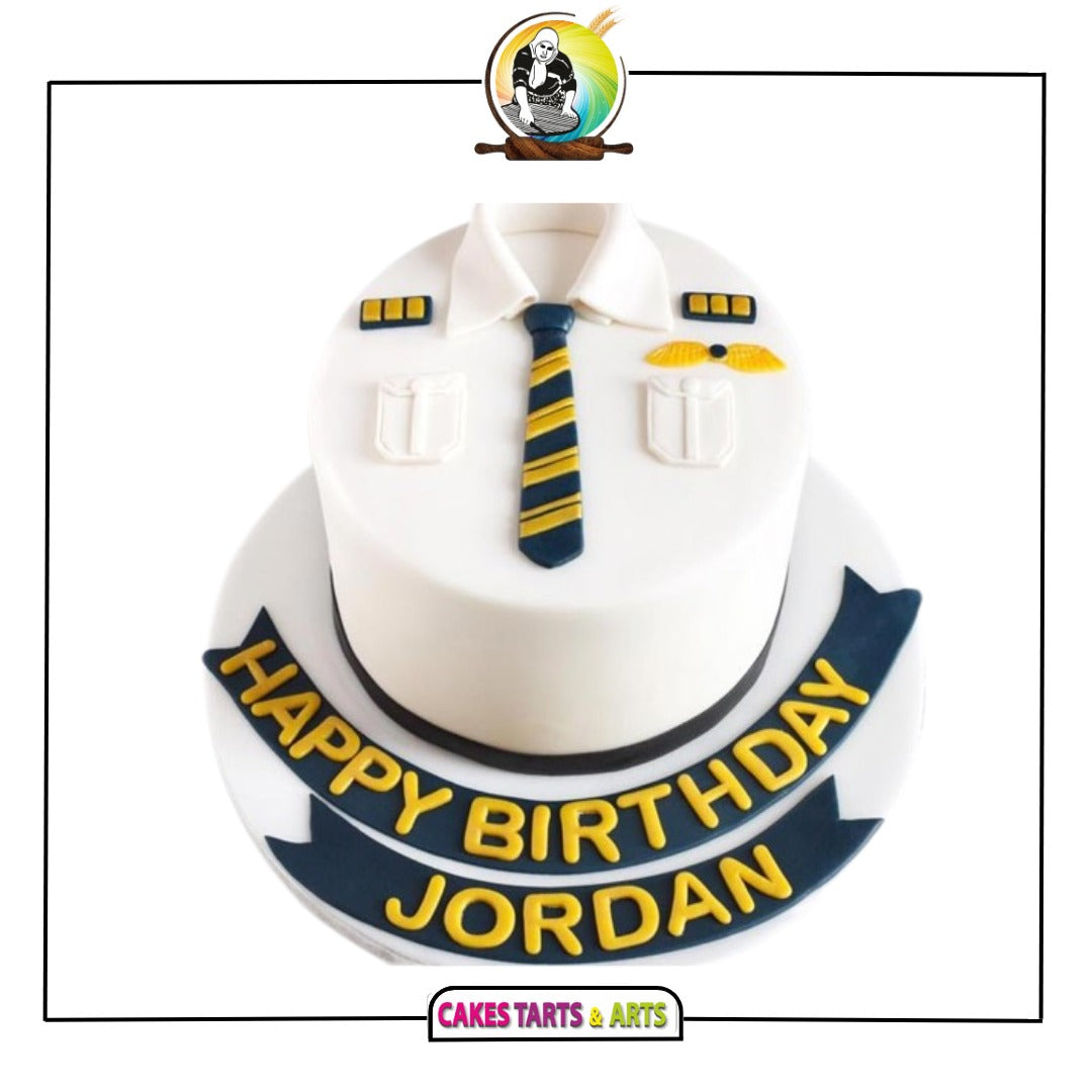 Air Plane Pilot Cake