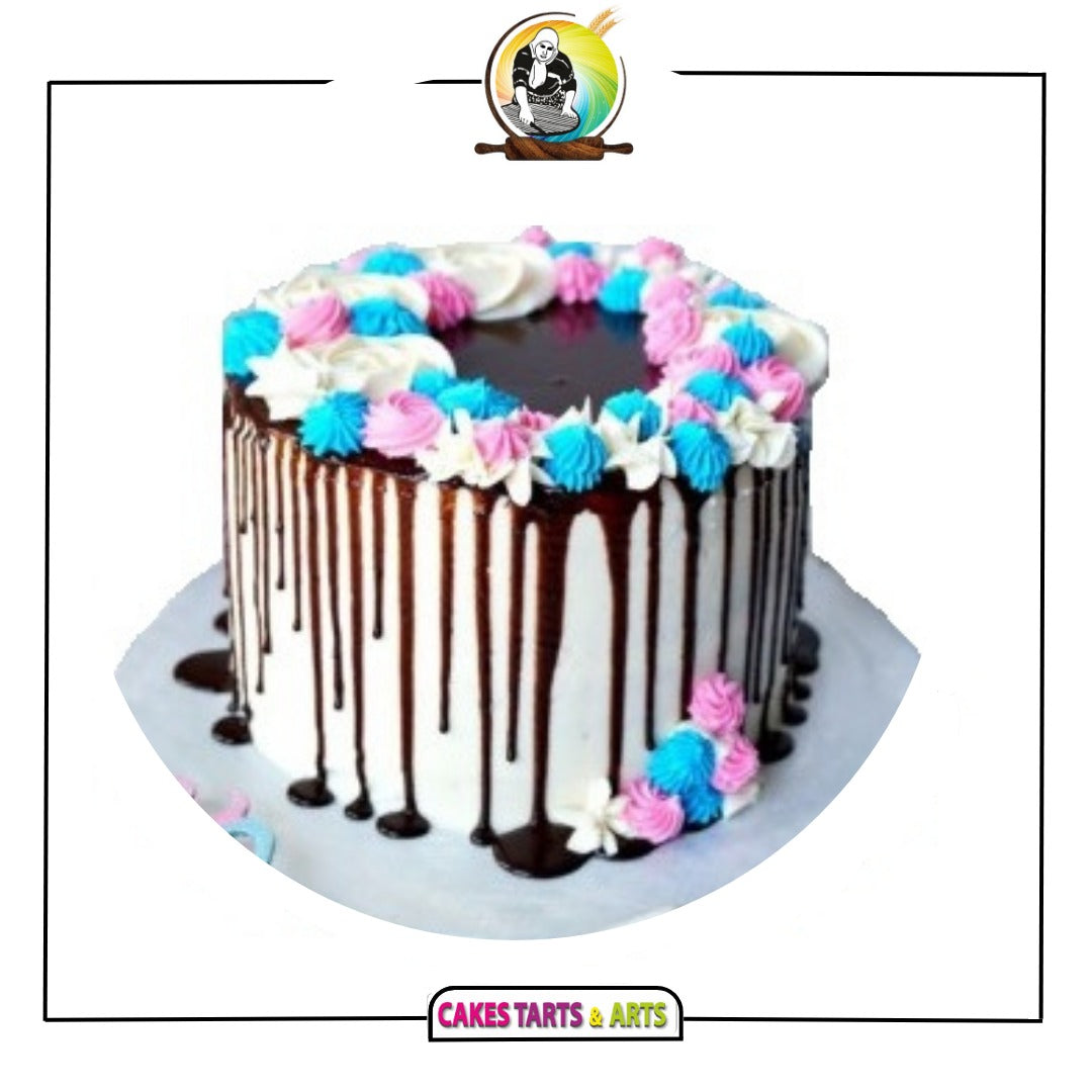 Customized Gender Reveal Cake