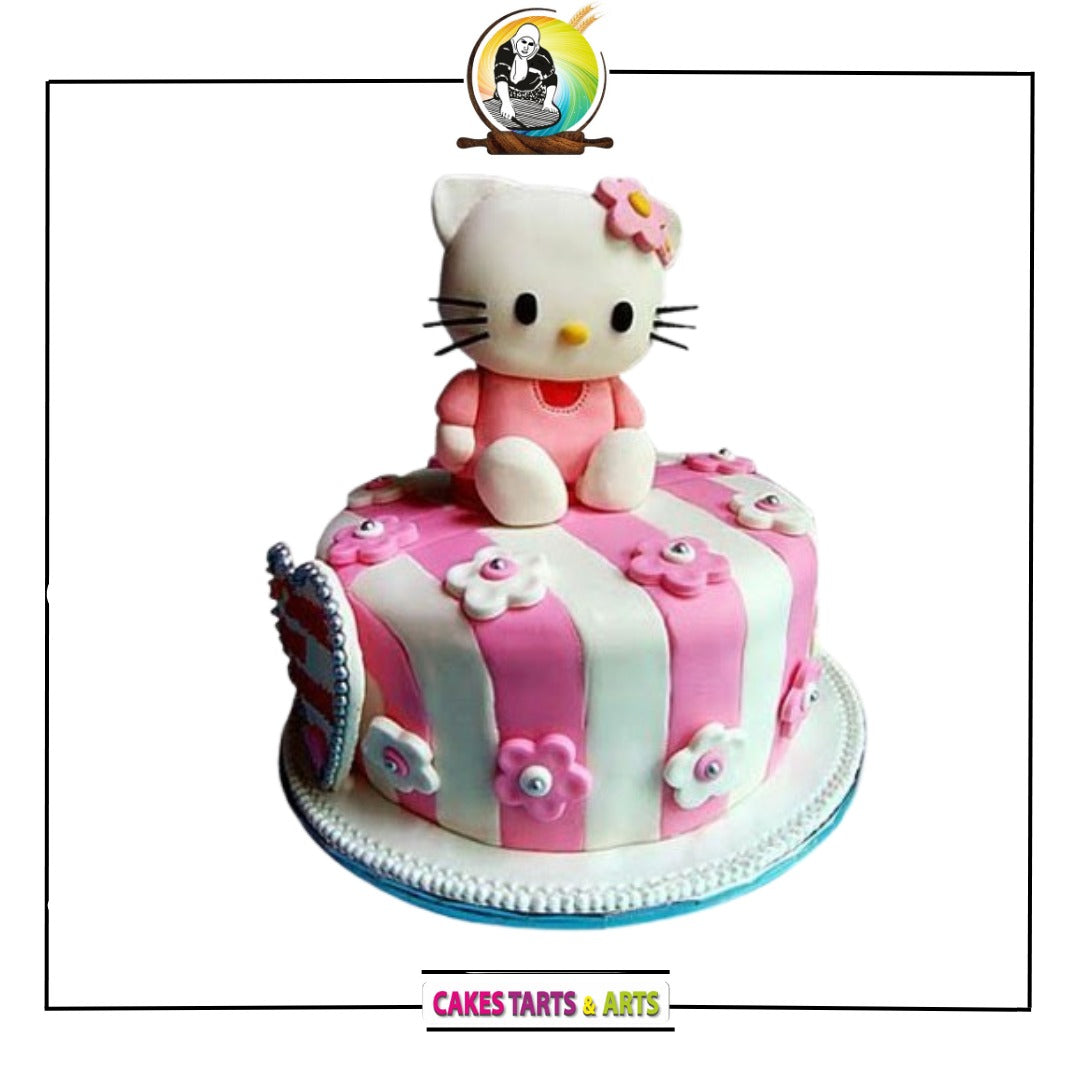Customized Hello Kitty Cake - Pink