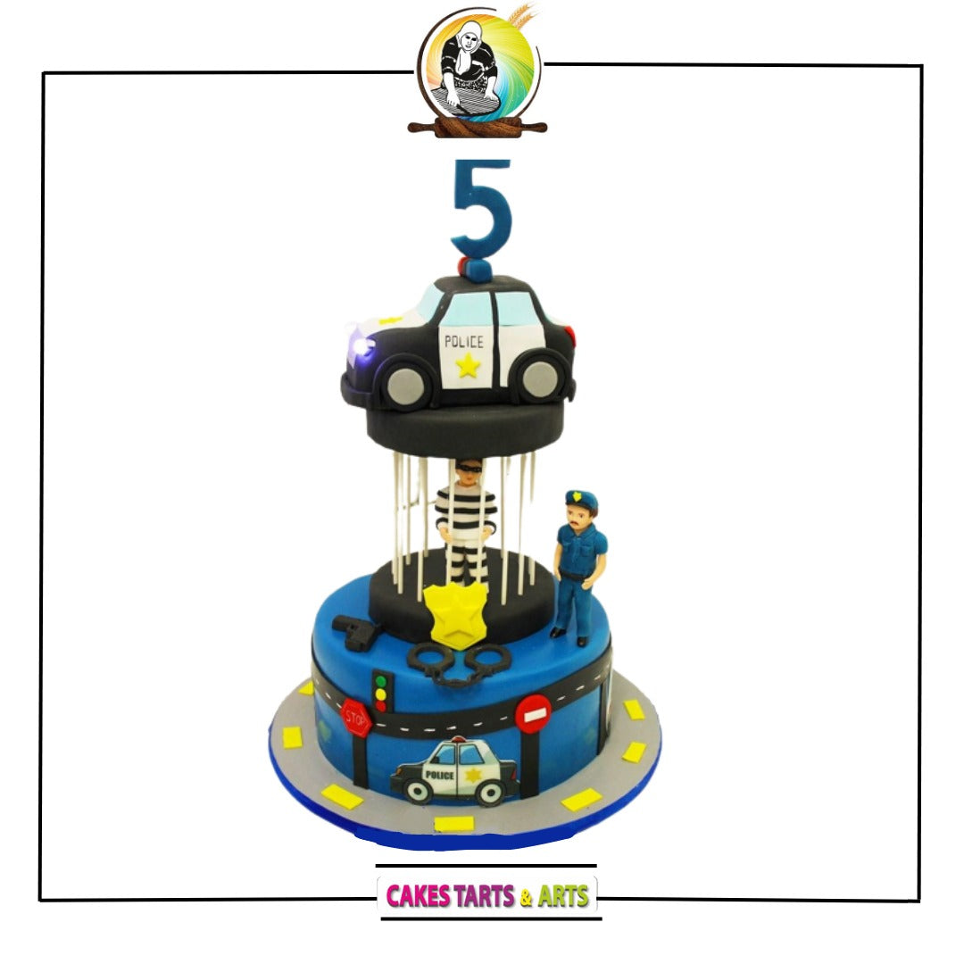 Police Car Cake