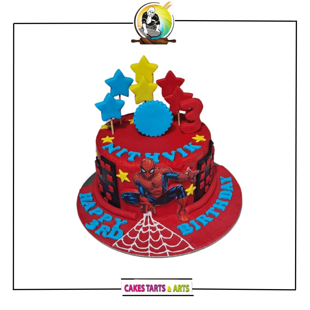 Spiderman Cake